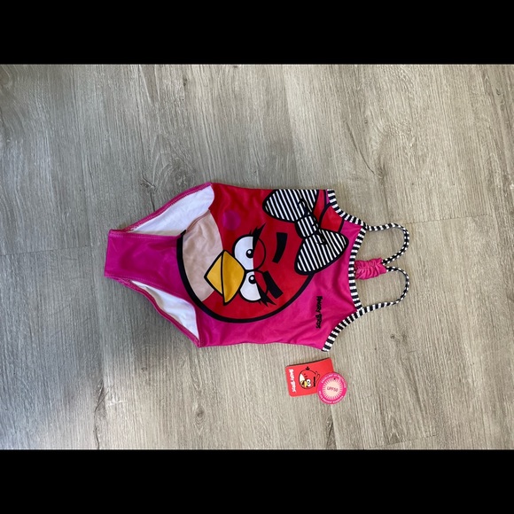 angry birds | Swim | 25 Toddler Girls Swimming Suit | Poshmark